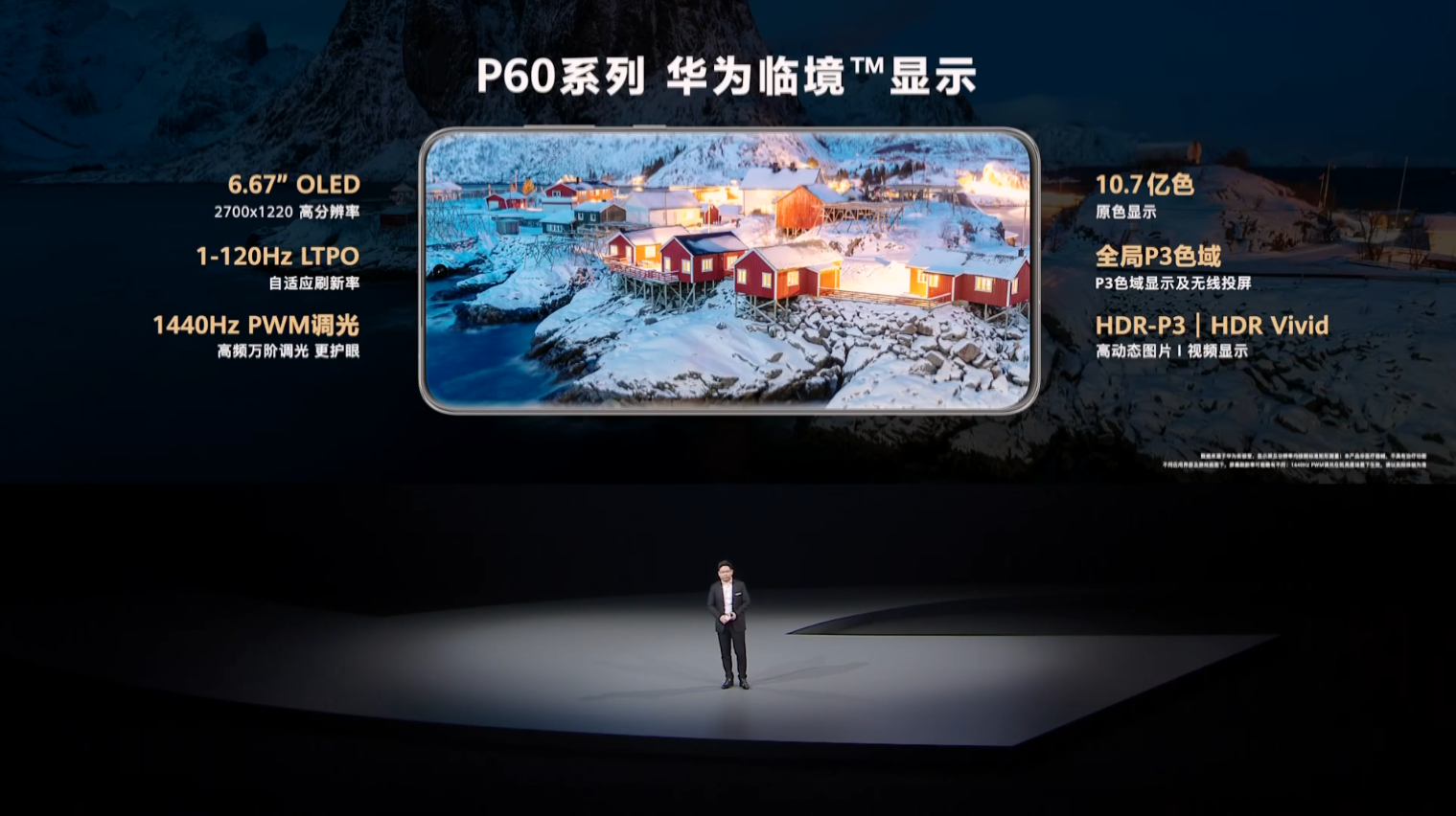 华为p60系列发布,支持十档可变光圈,4488元起